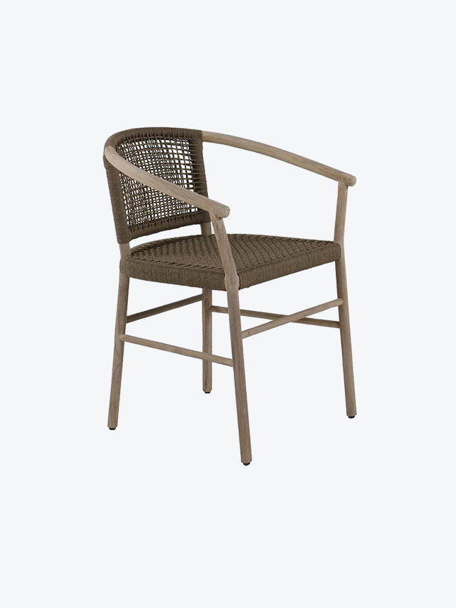 Curved Back Rest Chair - ayok beli rumah